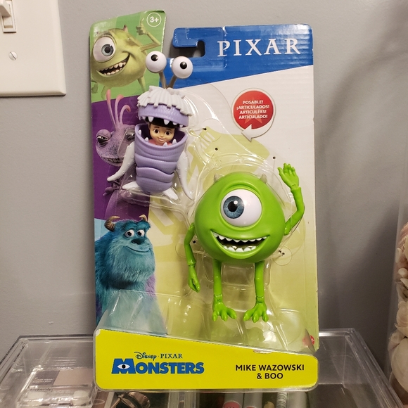 Disney | Toys | New Mike Wazowski Action Figure Toy Boo Monsters Inc ...